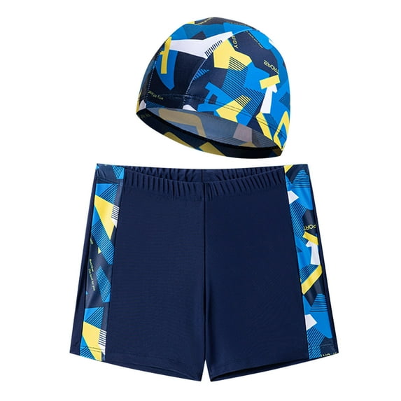 Atogsazn Children's Boy Summer Swimsuit Kid Printed Elastic Waist Swim ...