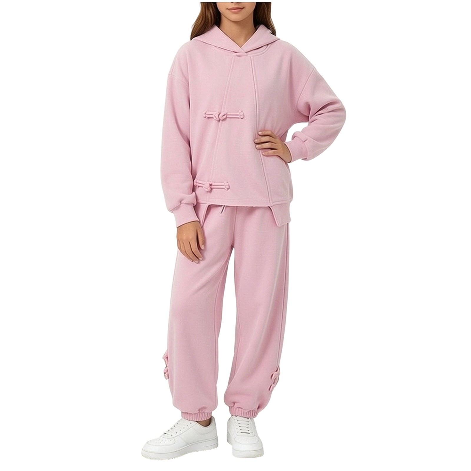 Atogsazn Kids Girls 2 Piece Fall Clothes Set Children Casual Loose ...