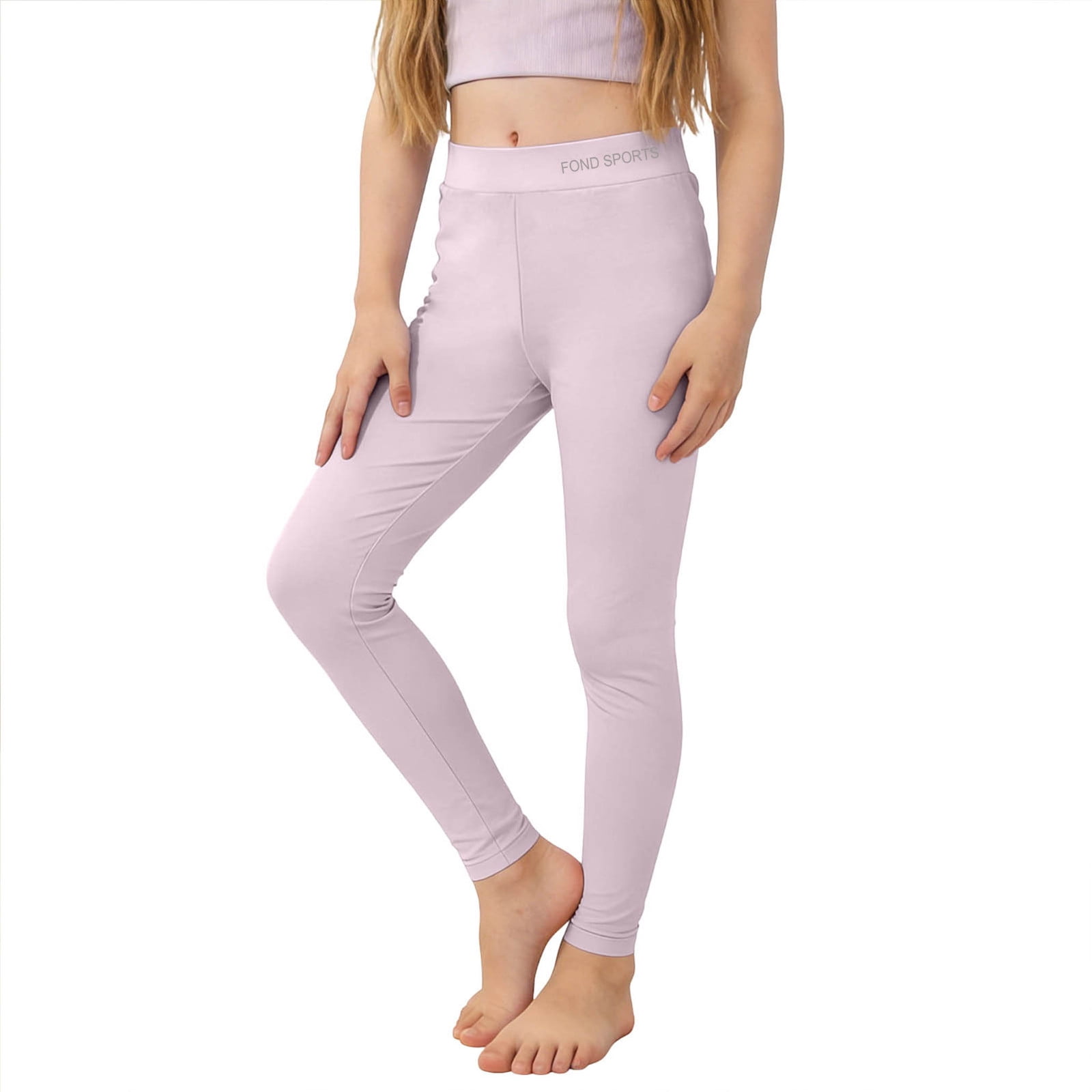 Atogsazn Kids Girls Slim Leg Legging Pants Children Casual Yoga Bike ...