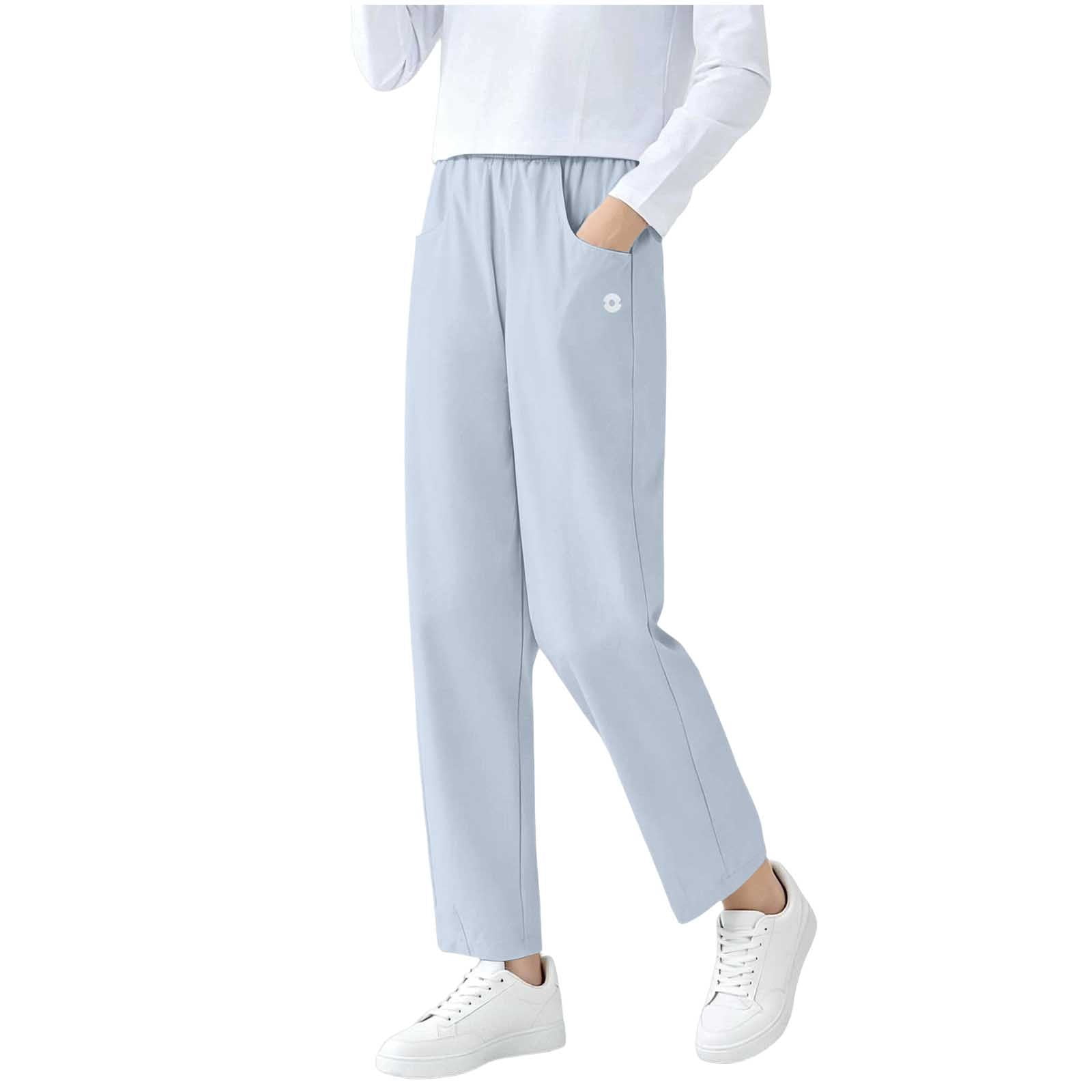 Atogsazn Kids Girls Wide Leg Pants Childrens Casual Quick Dry ...