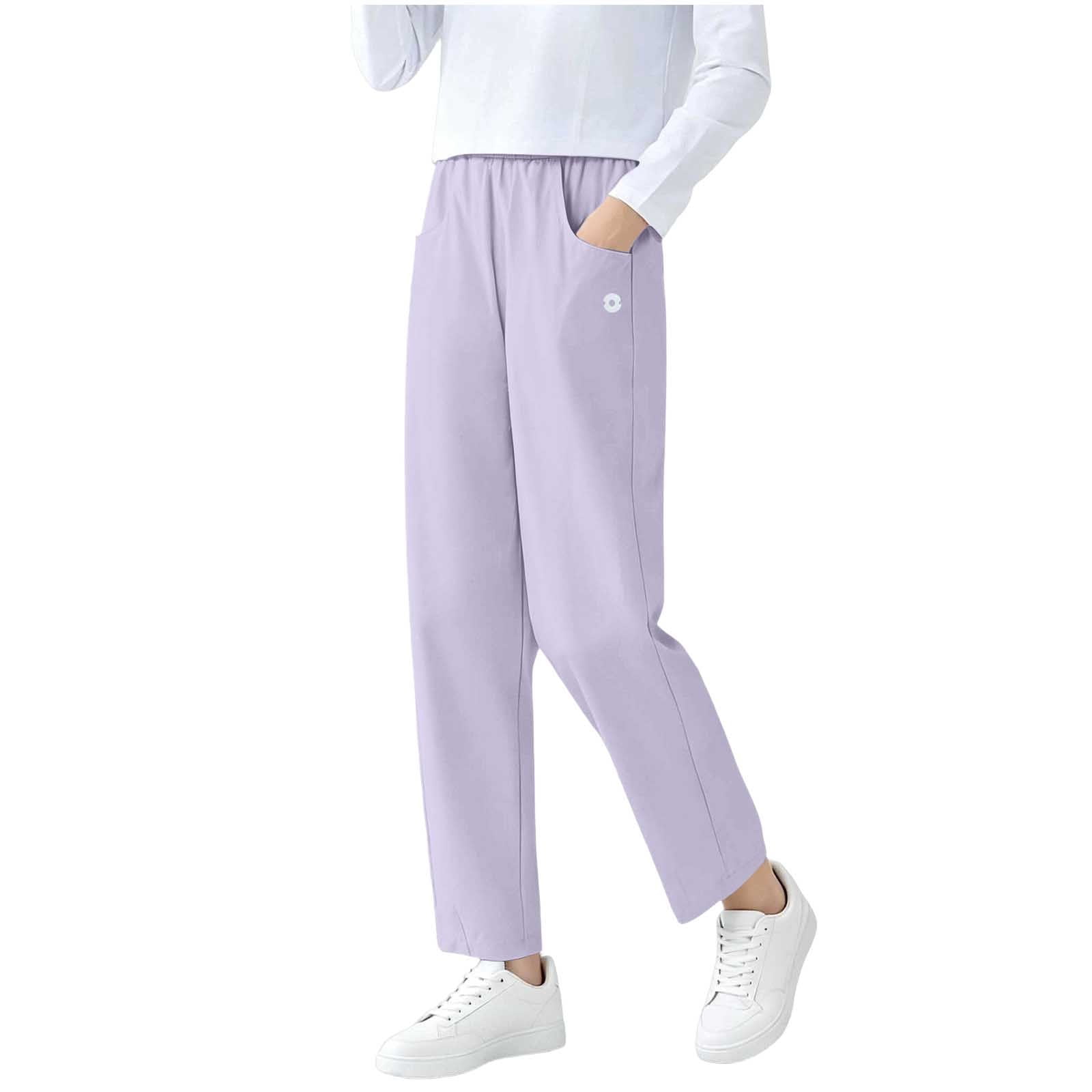 Atogsazn Kids Girls Wide Leg Pants Childrens Casual Quick Dry ...