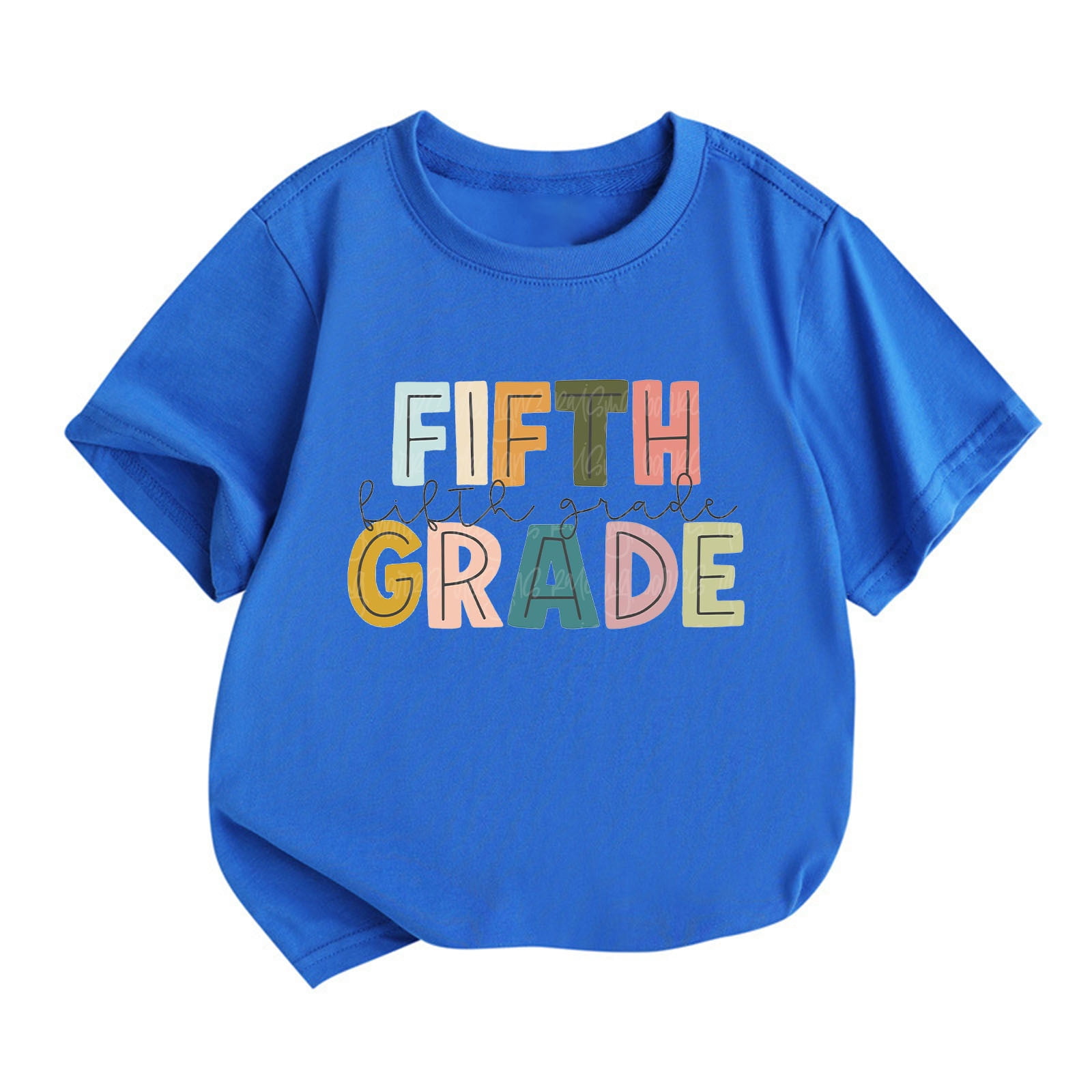 Atogsazn School Shirt for Girl Kids First Day of School Shirt Letter ...
