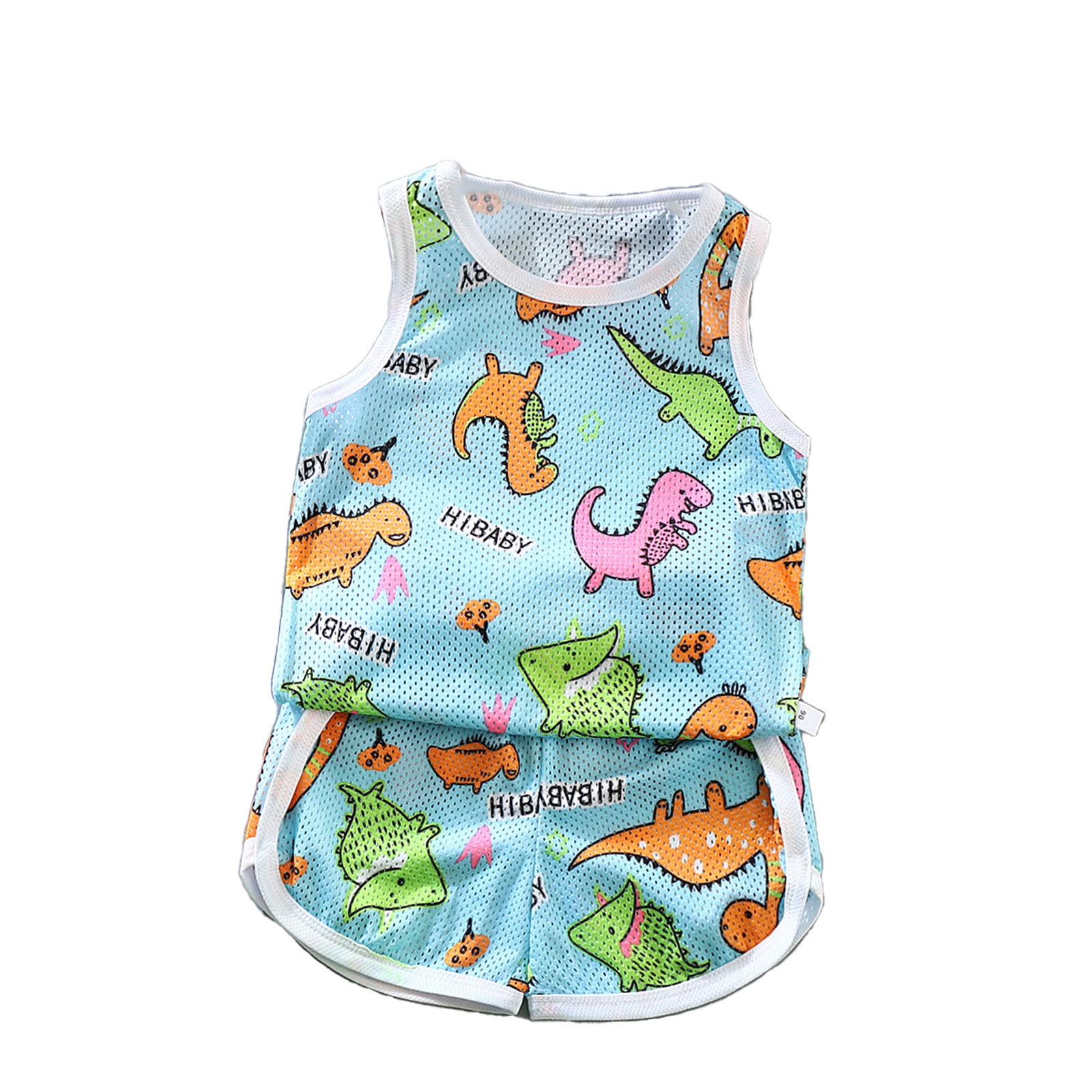 Atogsazn Toddler Baby Boy Summer Sports Set Children's Dinosaur Print ...