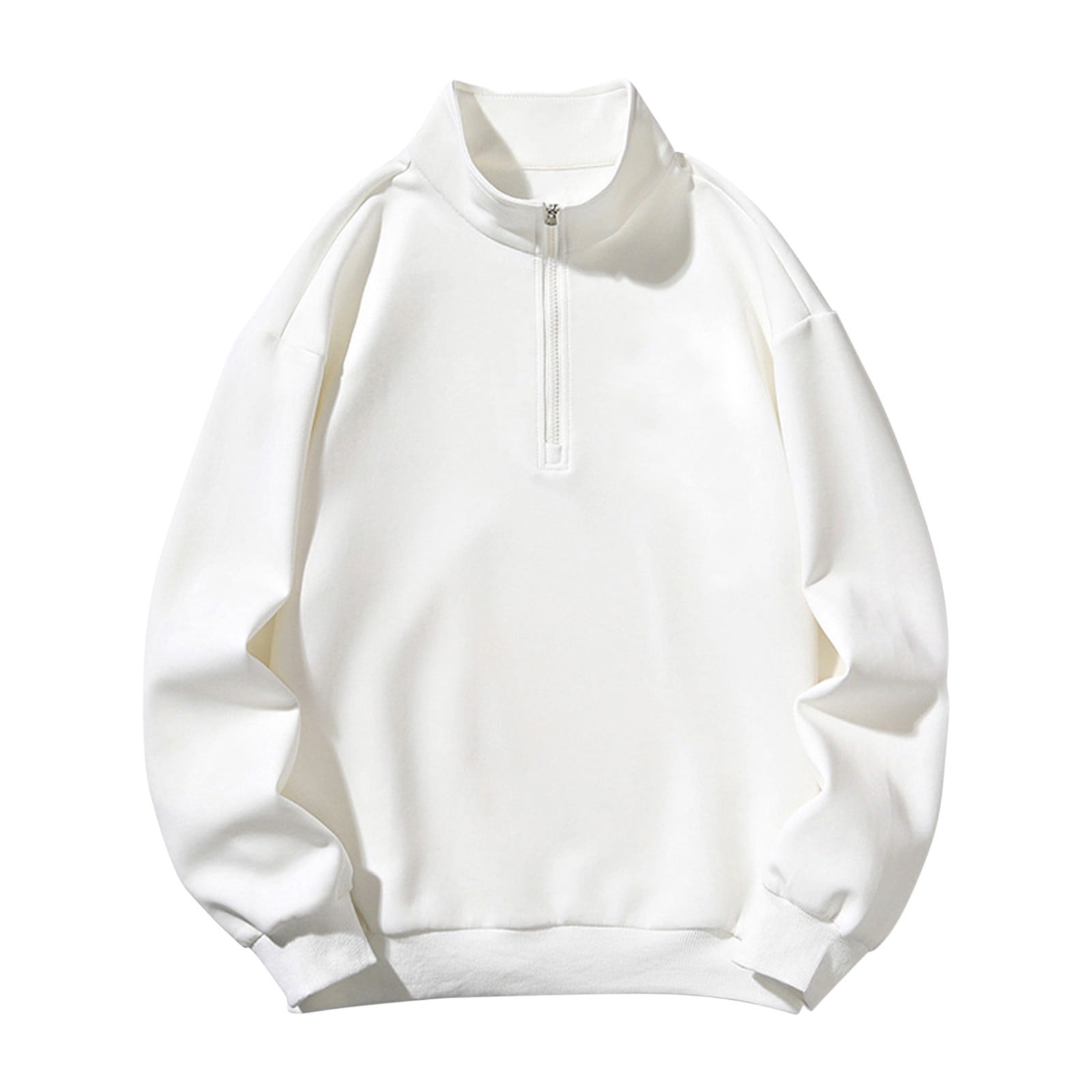 Atogsazn Womens Oversized Sweatshirt Casual 1/4 Zip Long Sleeve ...