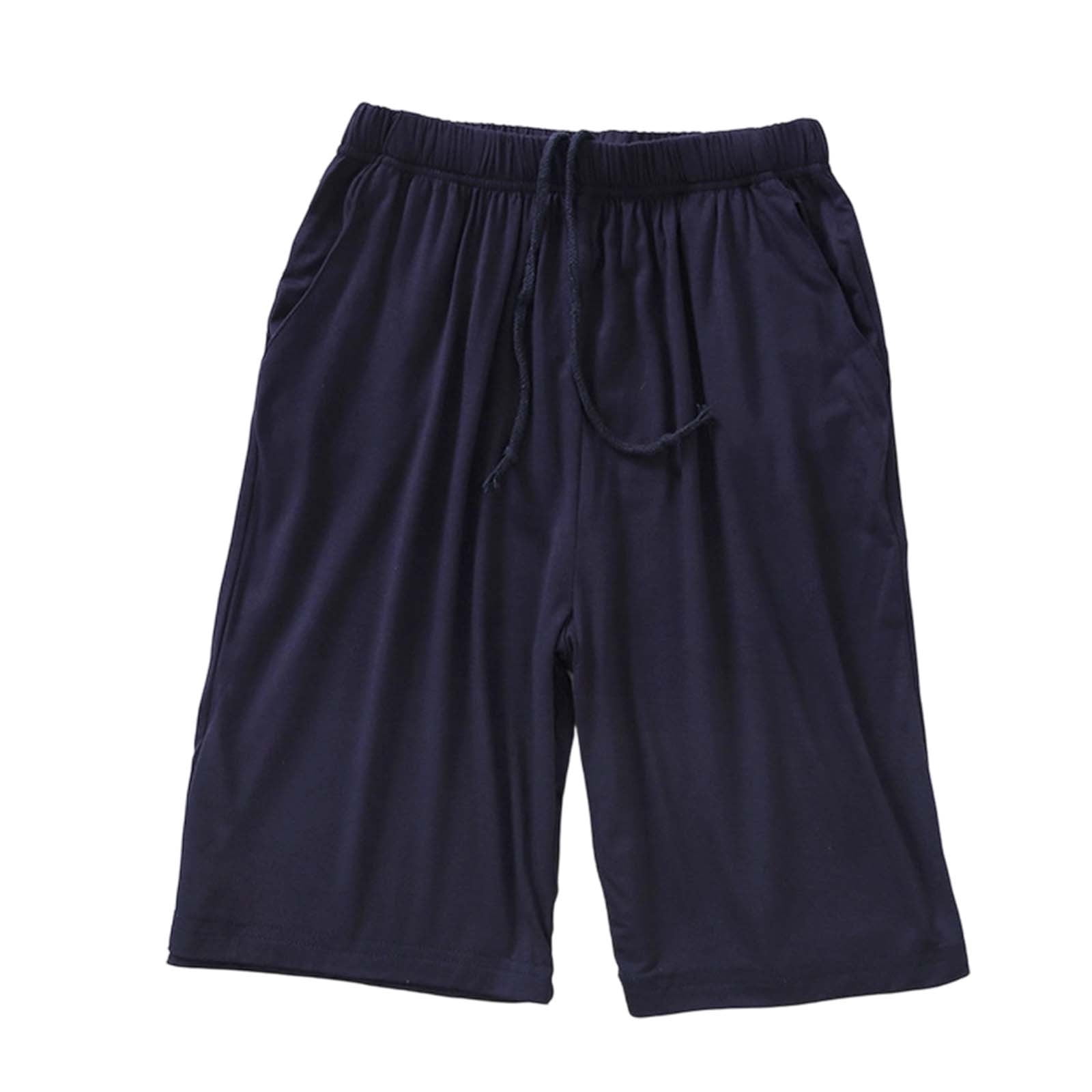 Atogsazn Womens Summer Wide Leg Pajamas Shorts Casual Lightweight Pjs ...