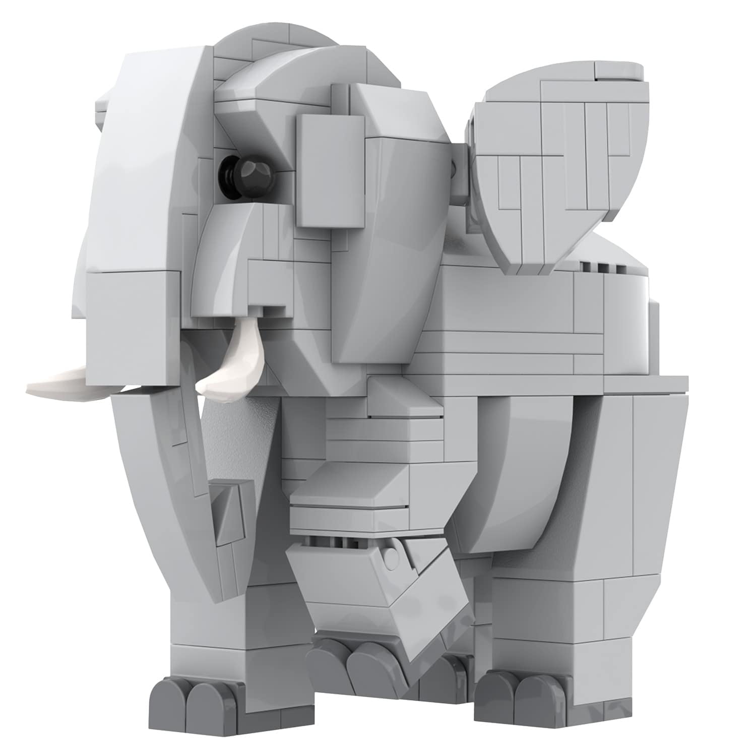 Atom Brick Animals - Elephant - Walmart.com