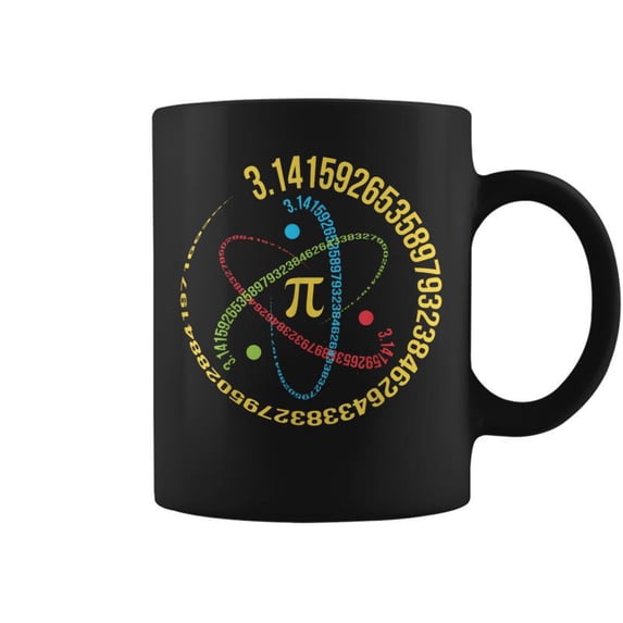 Atom Pi Math Science Stem 314 Pi Day Coffee Mugs - Walmart.com