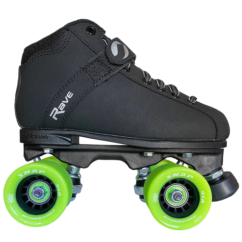 Atom Quad Indoor Roller Skates - Rave Nylon Men's Indoor Package ...