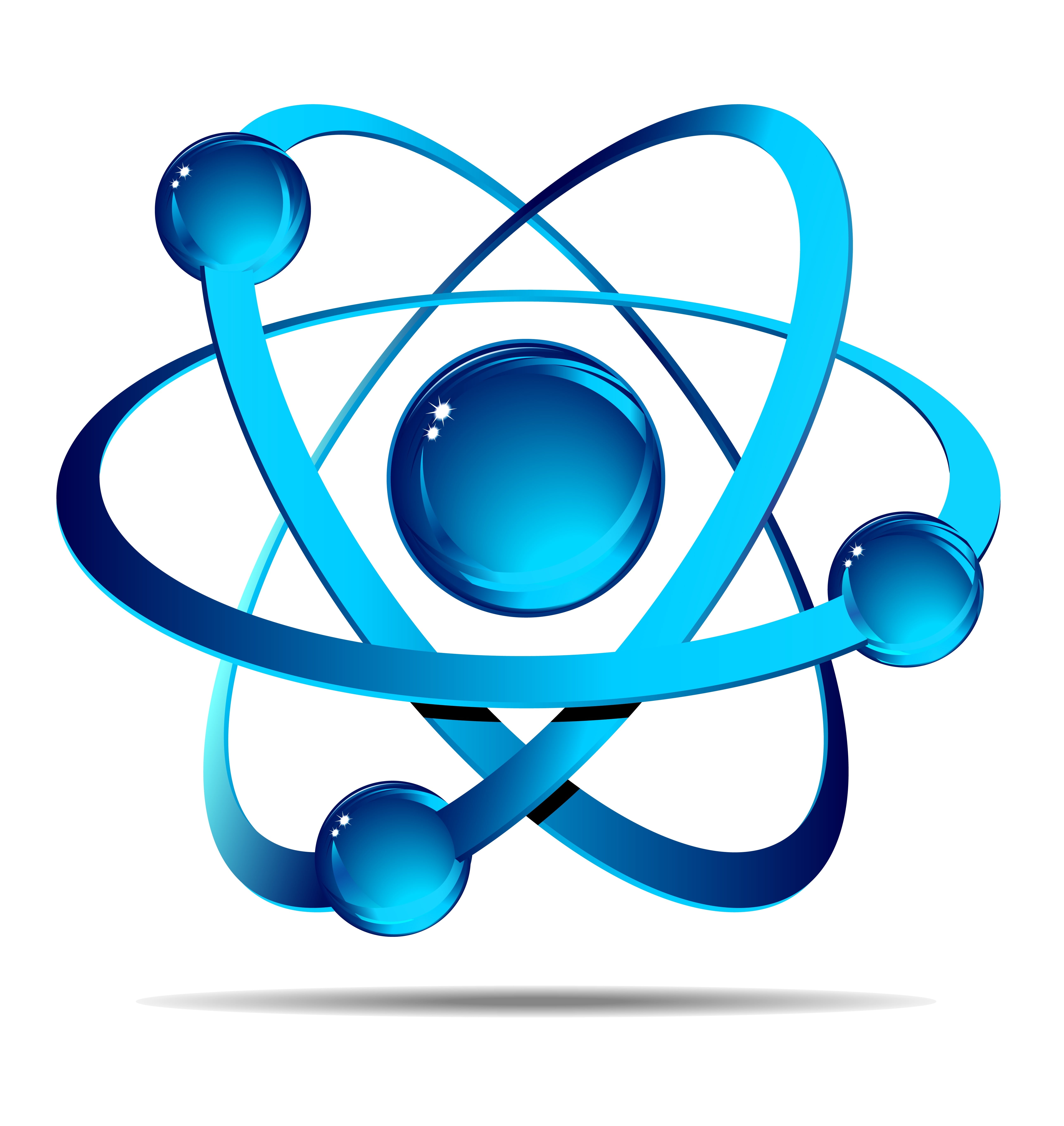 Atom Science School Teachers Classroom Sticker Decal 12x12 Inches ...