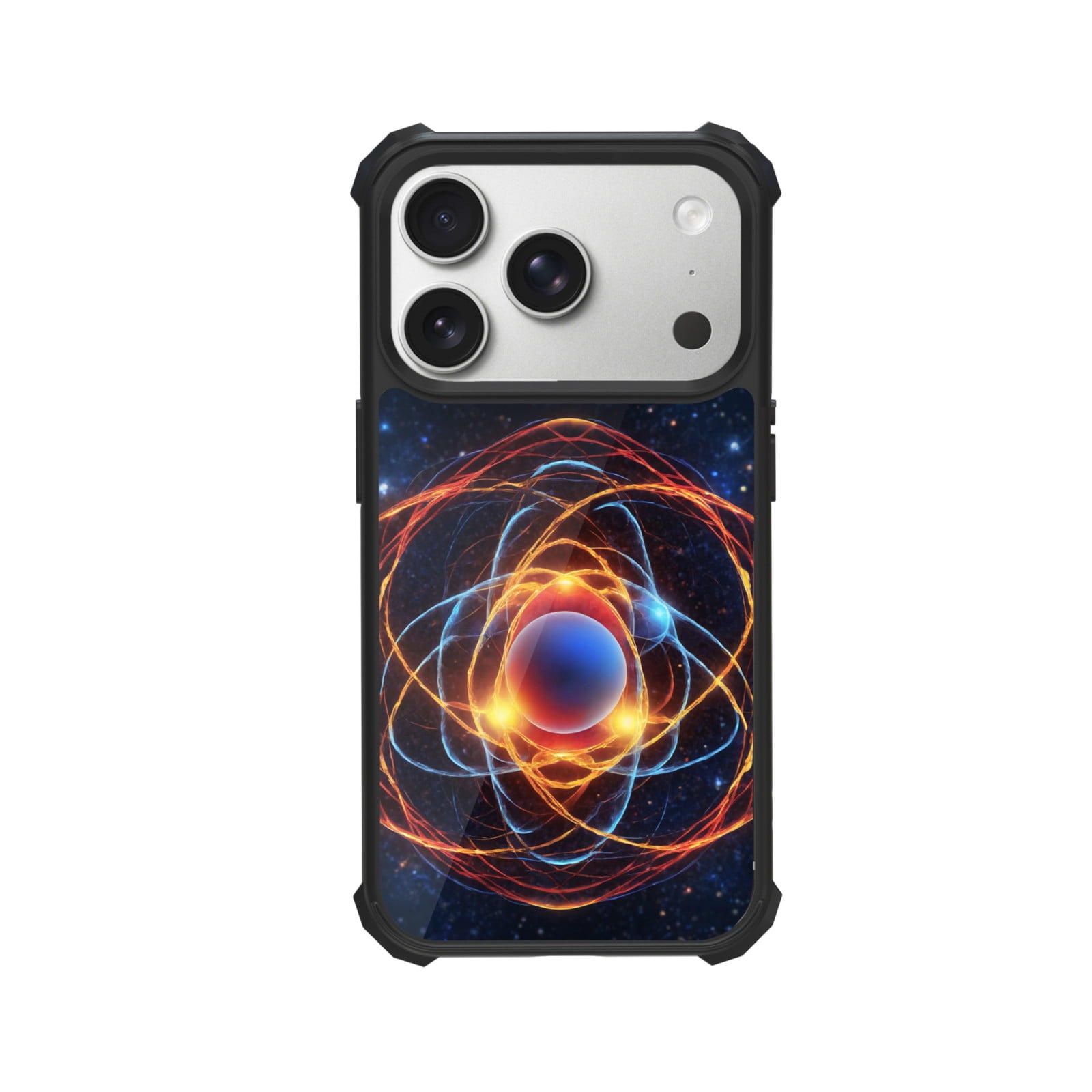 Atom Shockproof Case For iPhone 12 13 14 15 16 Pro Max Series – TPU ...