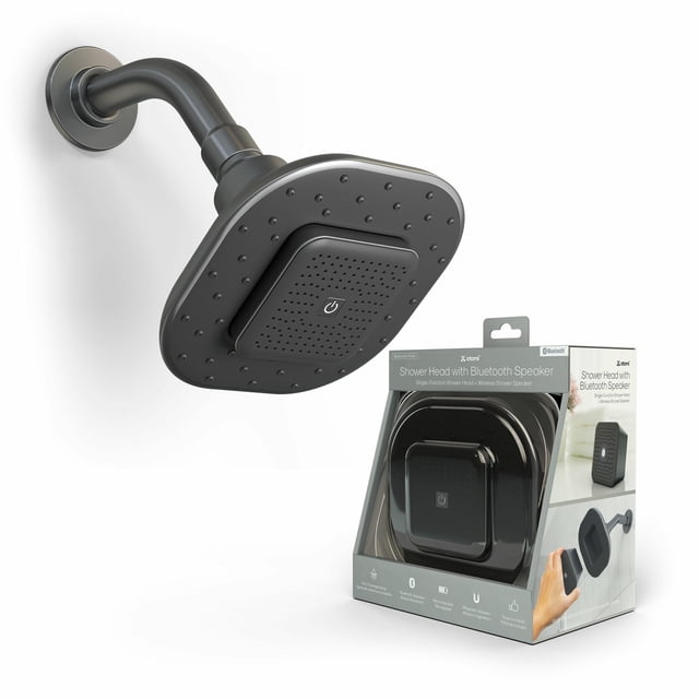 Atomi Bluetooth Showerhead with Removable Speaker, Waterproof, Easy ...