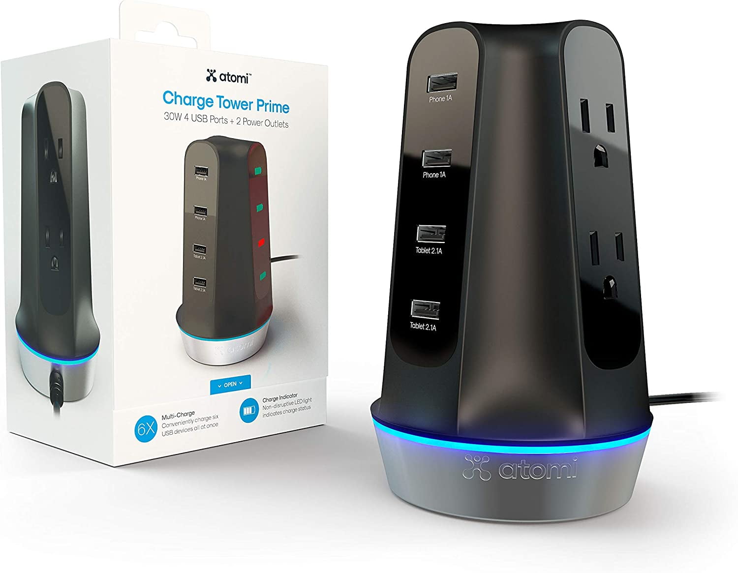 Rosenthal & Rosenthal AT1014 Atomi Visual Charge Tower Prime - Walmart.com