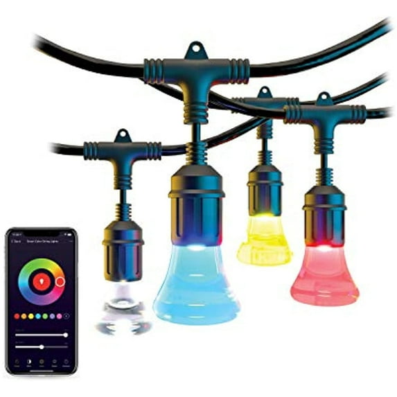 Atomi Smart 24' LED Color String Lights - Walmart.com