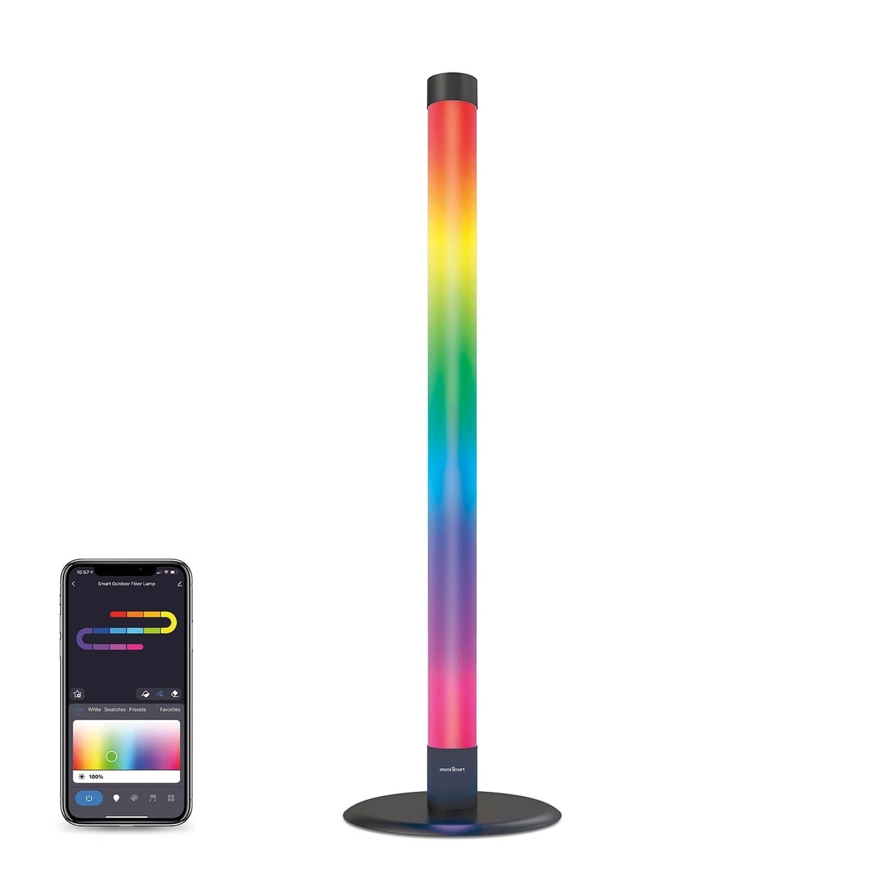 Customer reviews for Atomi Smart WiFi Outdoor Floor Lamp | Walmart.com