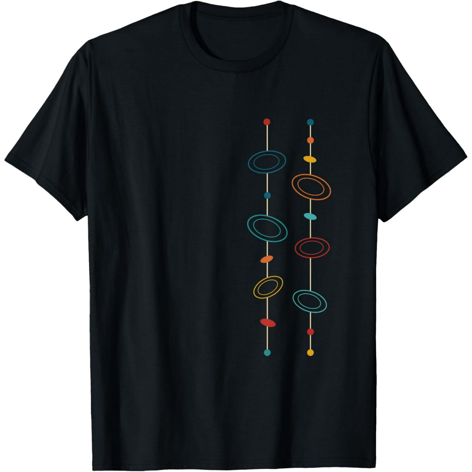 Atomic Age Mid Century Modern Pattern T-Shirt - Walmart.com