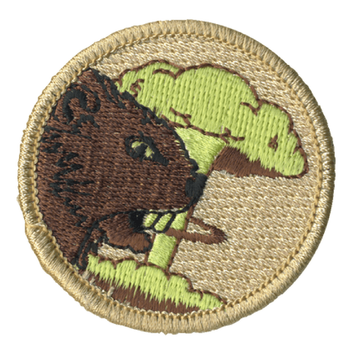 Atomic Beaver Patrol Patch (Sew-on) - ClassB - Walmart.com