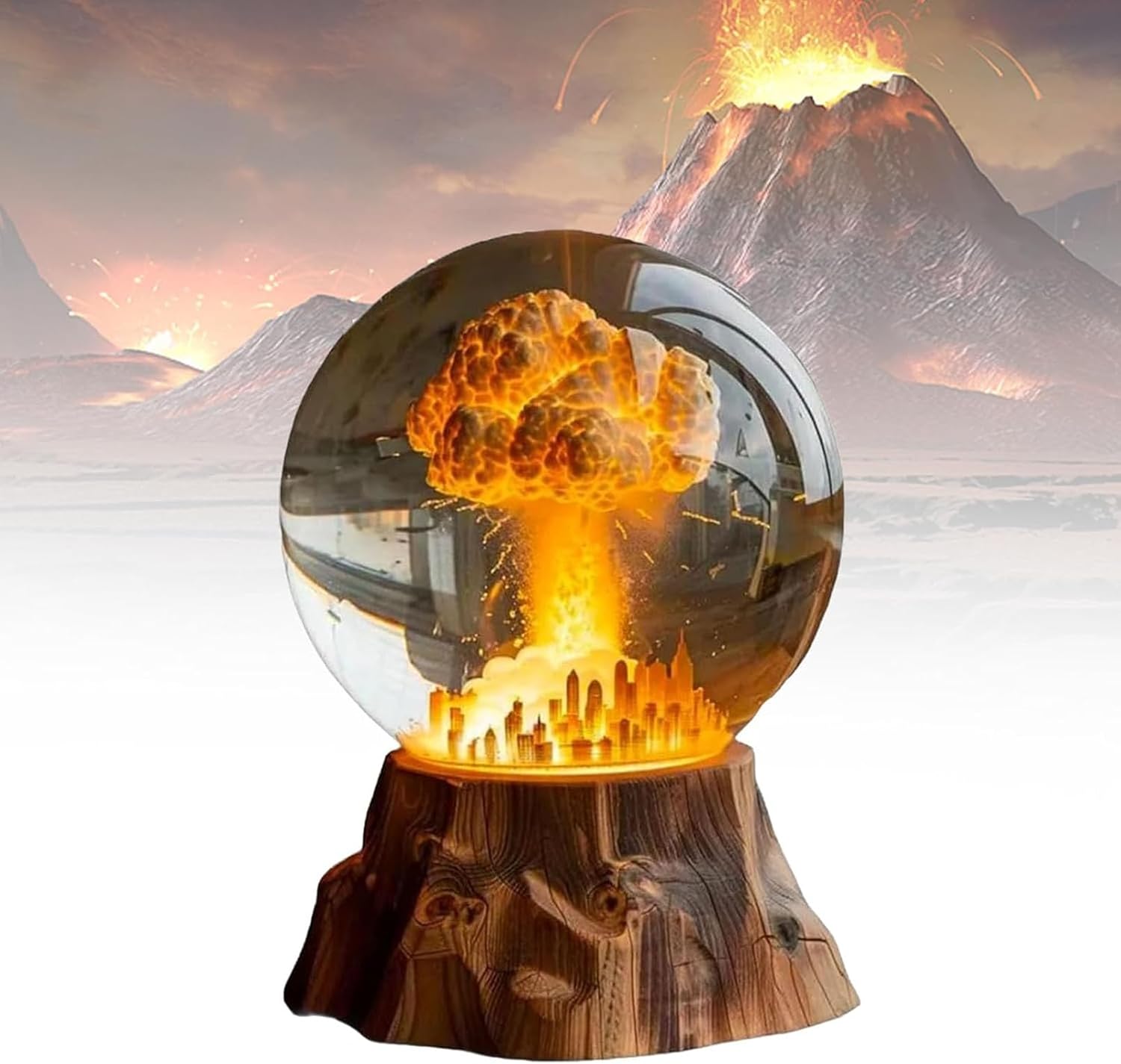 Atomic Bomb Explosion Lamp,Nuke Lamp Atomic Bomb Model Atmosphere Lamp ...