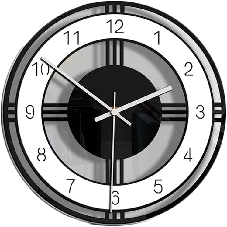 Atomic Desktop Clock Nordic Style Fashionable Simple Silent Wall Clocks ...