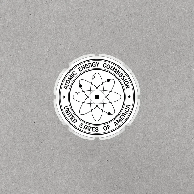 Atomic Energy Commission Usa Seal Sticker Science Physics Nuclear Vinyl ...