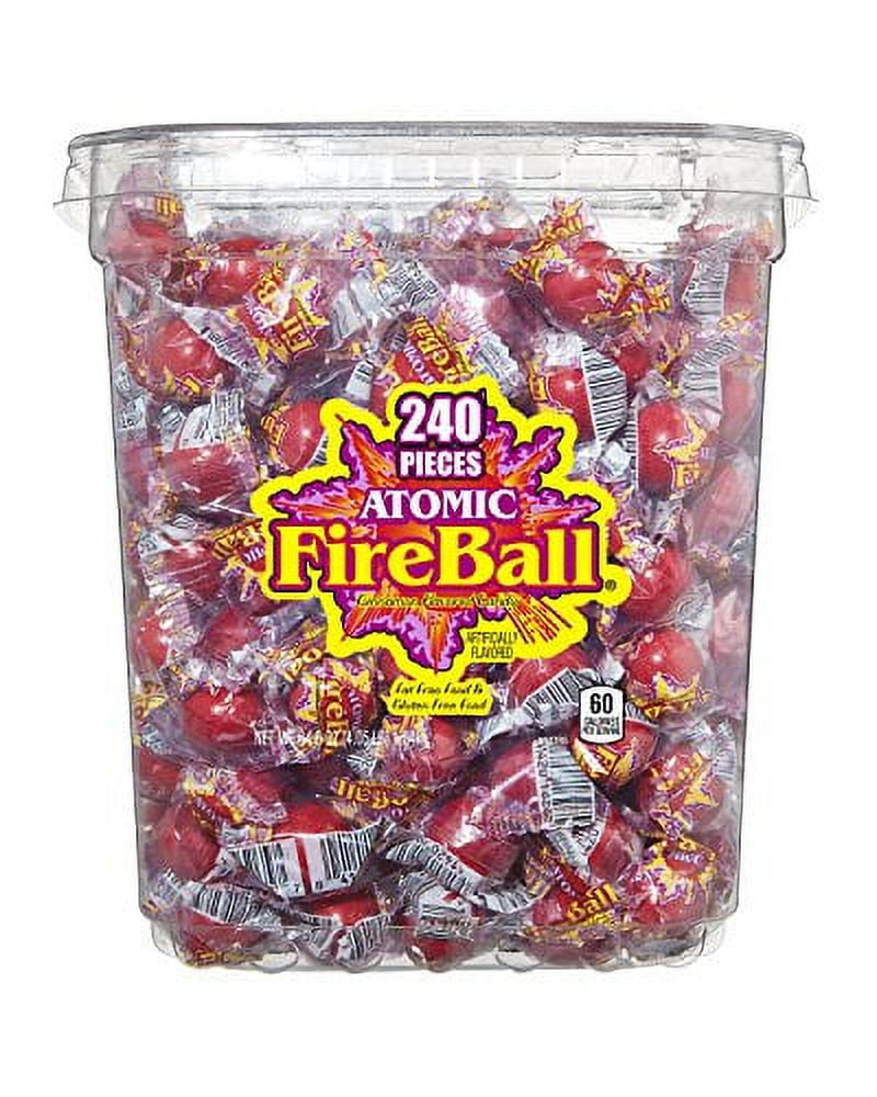 Ferrara NYC Atomic Fireball Cinnamon Hard Candy, Bulk 240pcs, 4.05 ...