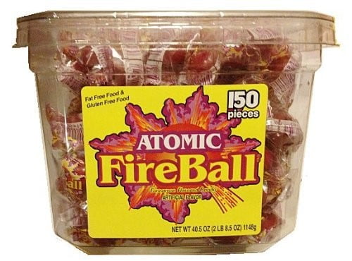 Atomic Fireball Individually Wrapped Cinnamon - Walmart.com