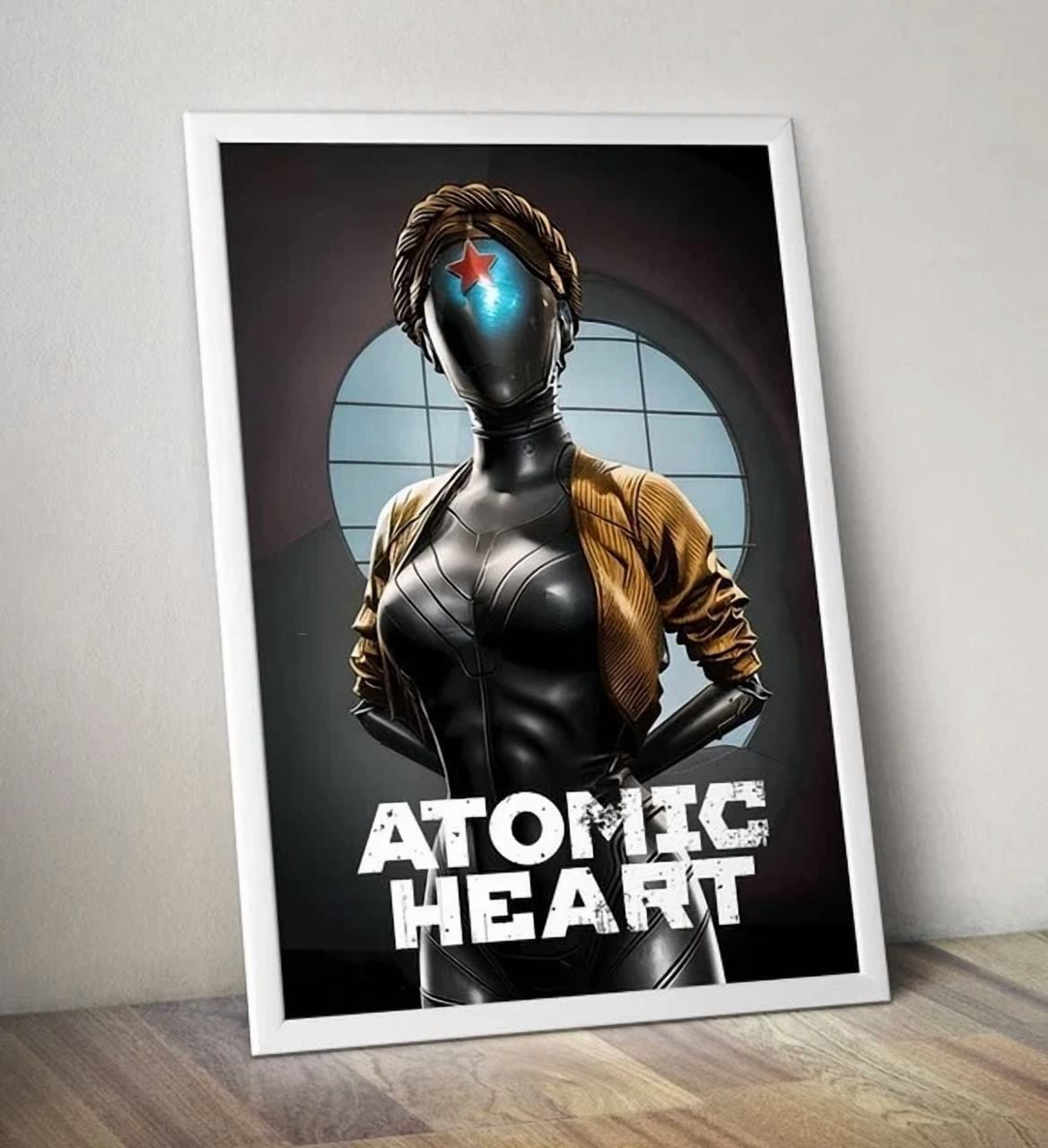 Atomic Heart Atomic HeArtwork Gaming Poster Art Home Decor Vintage Gift ...