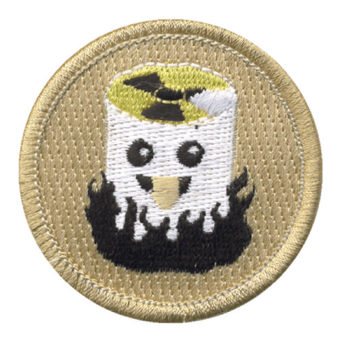 Atomic Marshmallow Patrol Patch (Sew-on) - ClassB - Walmart.com