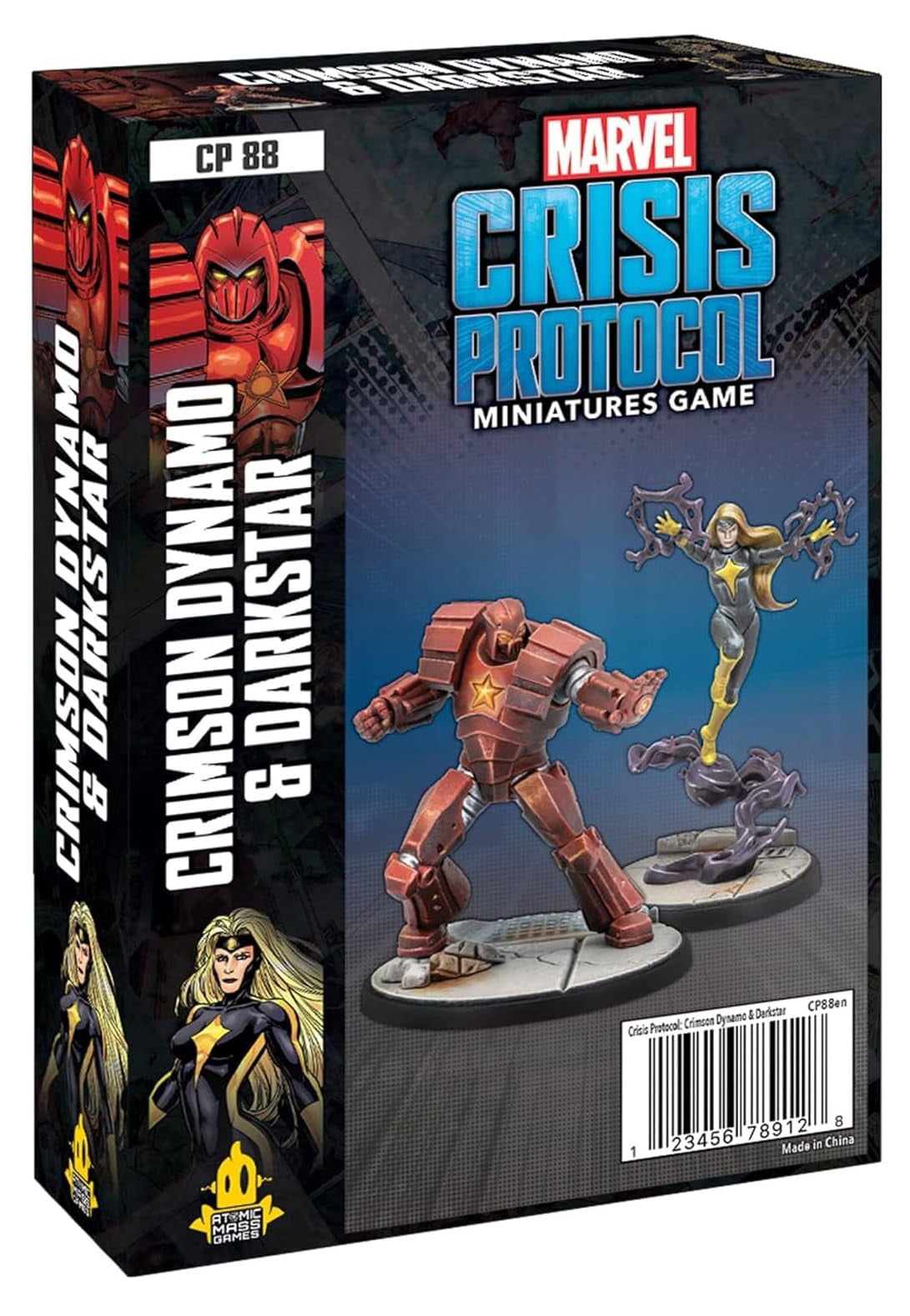 Atomic Mass Games Marvel: SSF20 Crisis Protocol Crimson Dynamo & Dark ...
