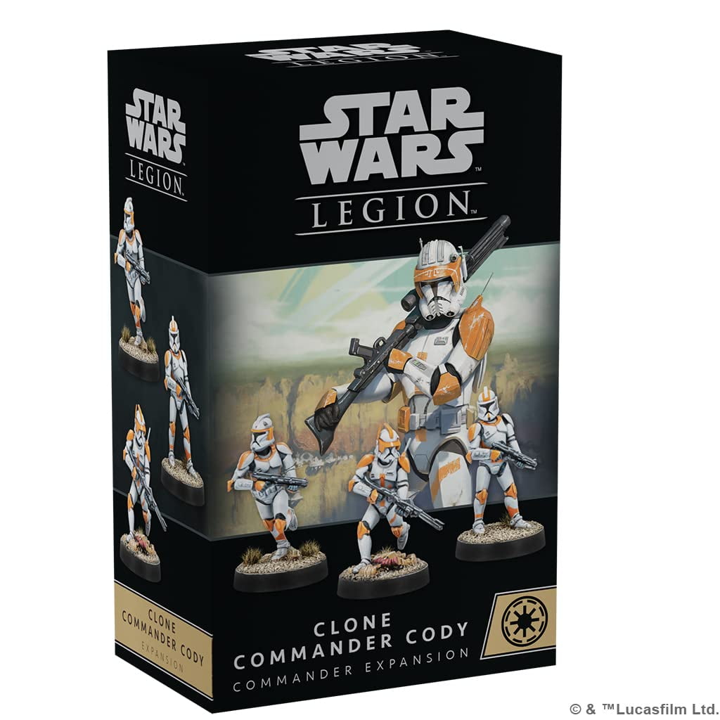 Atomic Mass Games Star MMF7 Wars: Legion Clone Commander Cody Commander Expansion - Tabletop ...