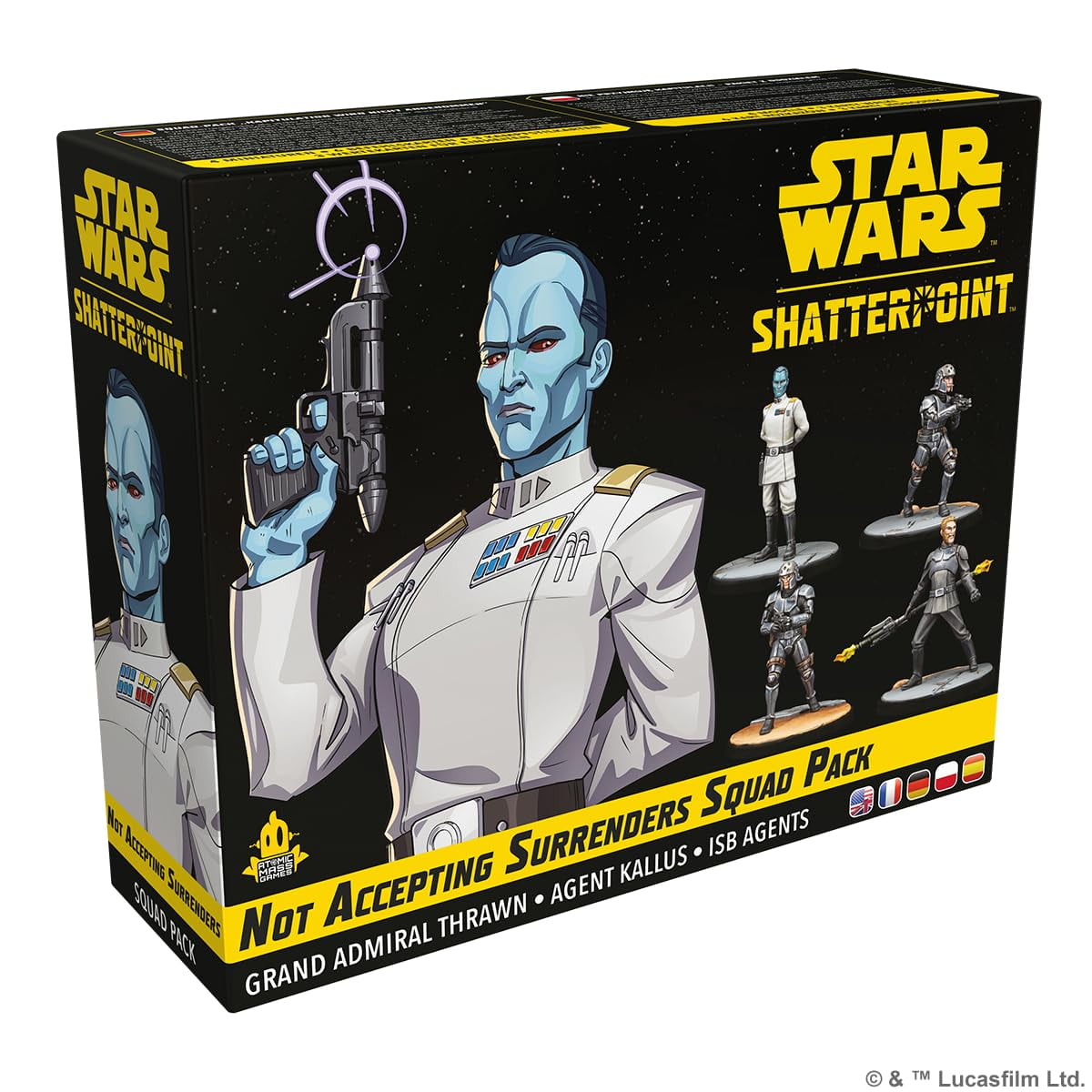 Atomic Mass Games Star Wars Shatterpoint Not Accepting Surrenders Squad Pack Tabletop