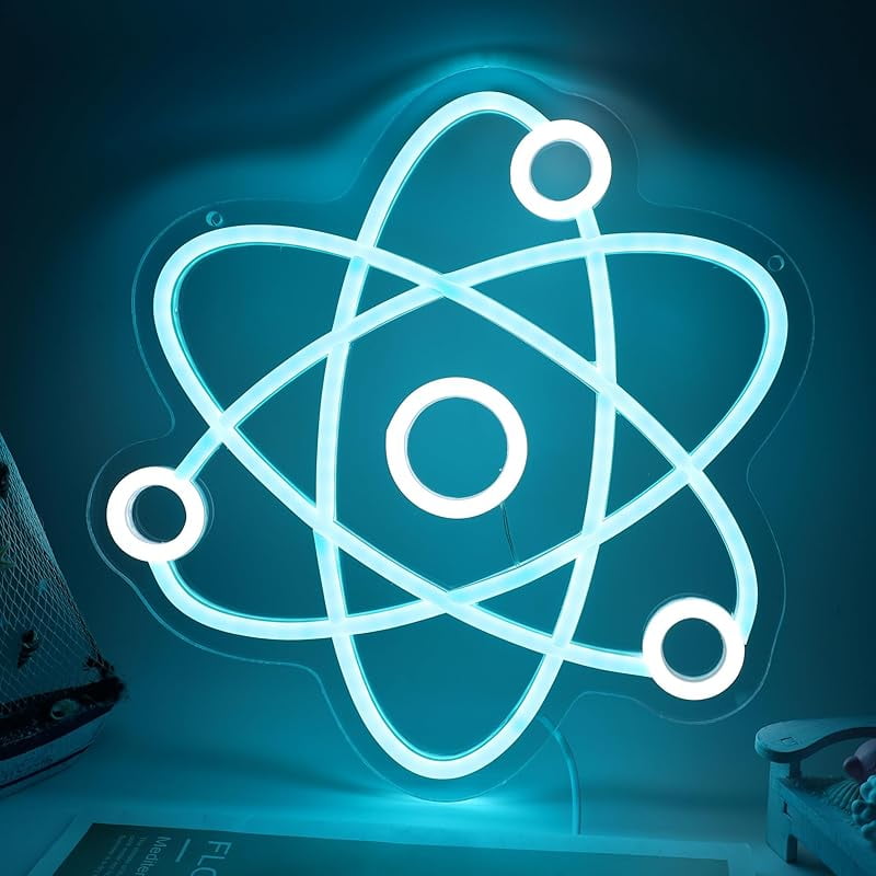 Atomic Neon Sign,Molecule Neon Light,Led Light Up Sign,Neon Science ...