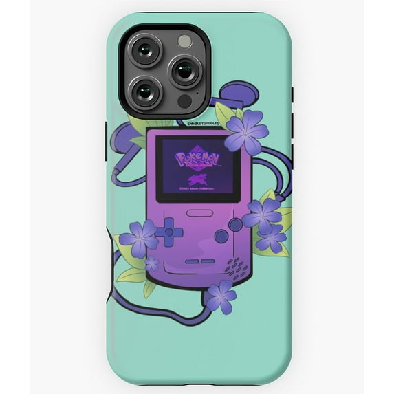 Atomic Purple Retro Game Console M2498 Phone Case for iPhone 17 16 15 ...