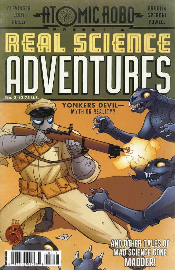 Atomic Robo Presents Real Science Adventures #2 VF ; Red 5 Comic Book ...