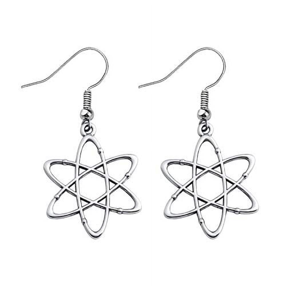 Atomic Science Symbol Keychain Never Trust an Atom They Make Up ...