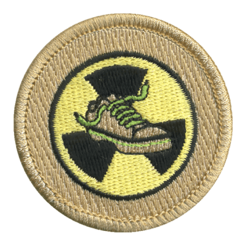 Atomic Shoe Patrol Patch (Sew-on) - ClassB - Walmart.com