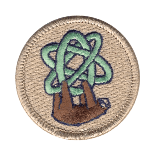 Atomic Sloth Scout Patrol Patch (Sew-on) - ClassB - Walmart.com