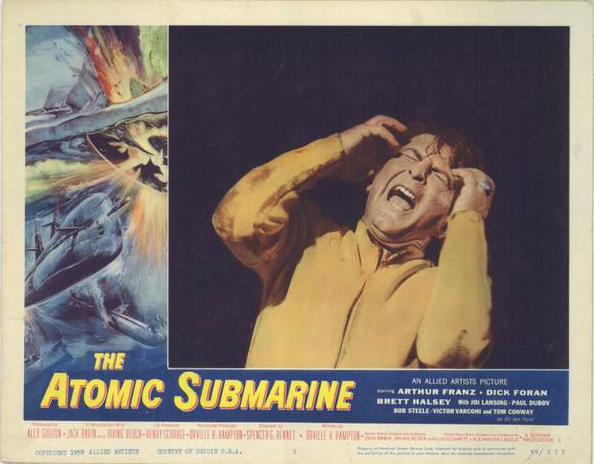 Atomic Submarine - movie POSTER (Style B) (11" x 14") (1959) - Walmart.com