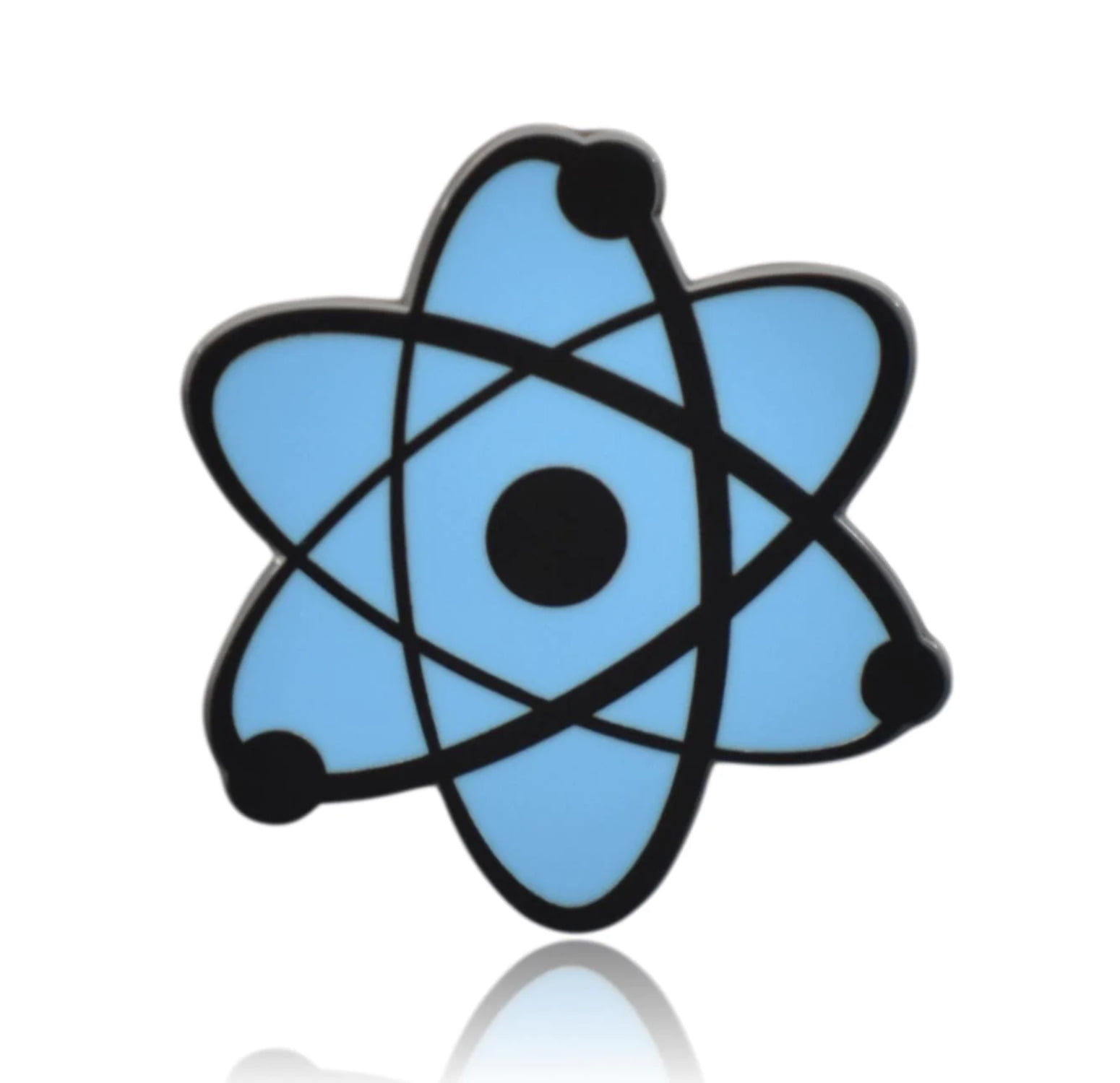 Atomic Symbol Hard Enamel Lapel Pin - Walmart.com