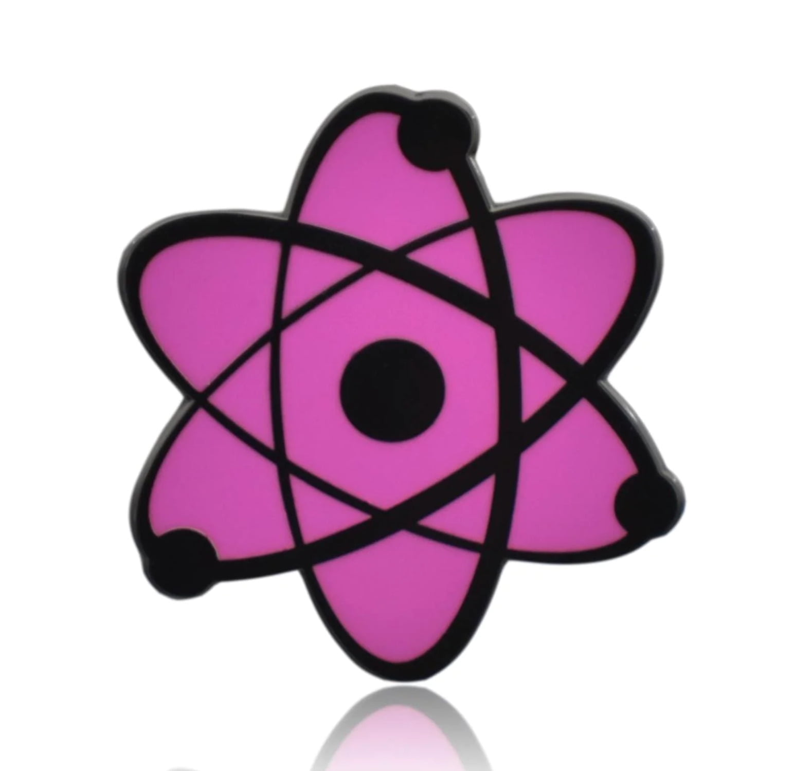 Atomic Symbol Hard Enamel Lapel Pin - Walmart.com