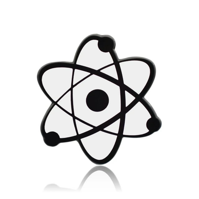 Atomic Symbol Hard Enamel Lapel Pin - Walmart.com
