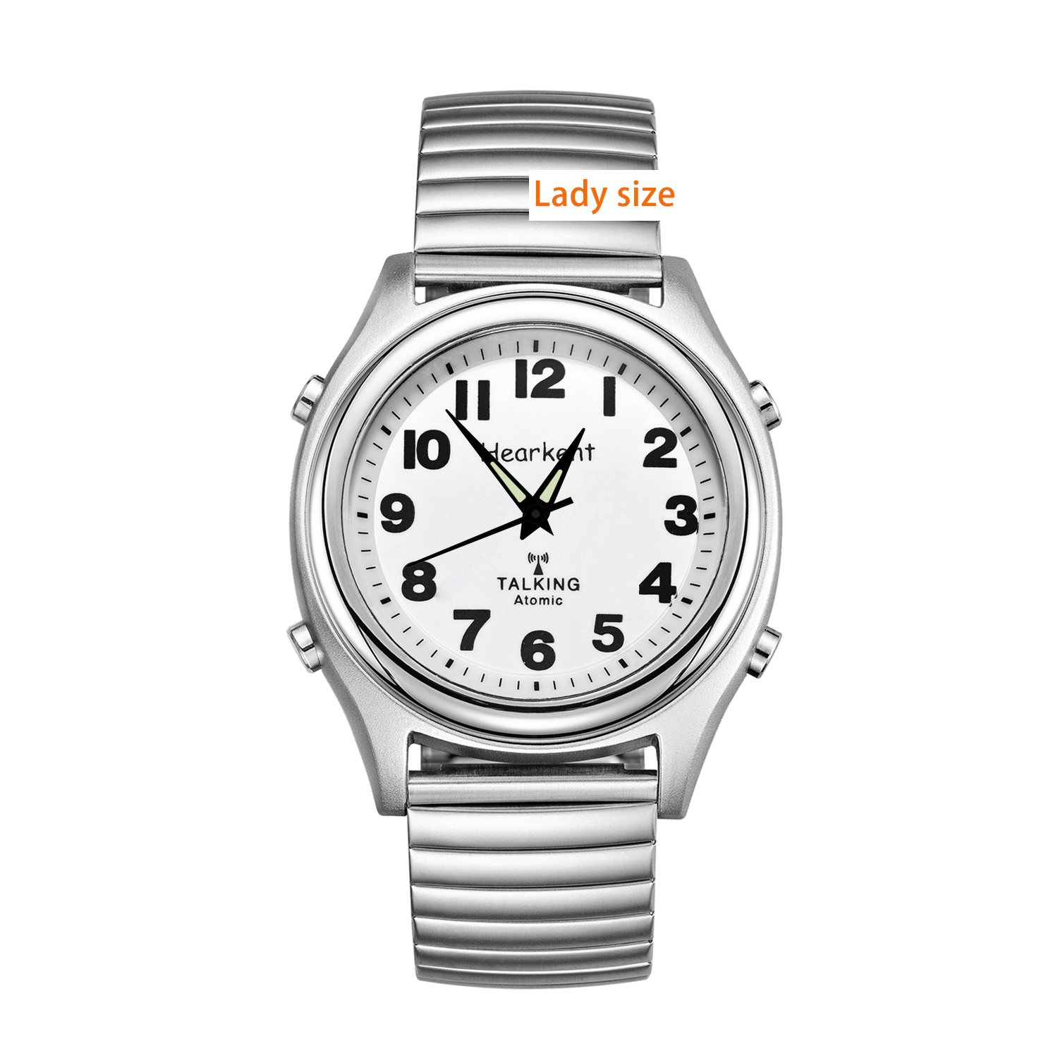 Atomic Digital Watch Silver - Walmart.com