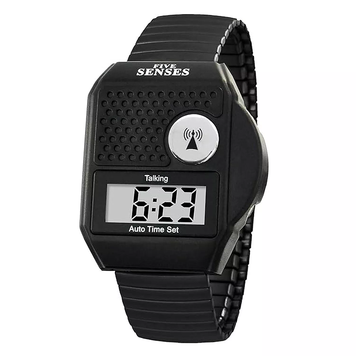 Atomic Top Button English Talking watch for Seniors Blind Men Women - Talking Loud Sound Talking ...