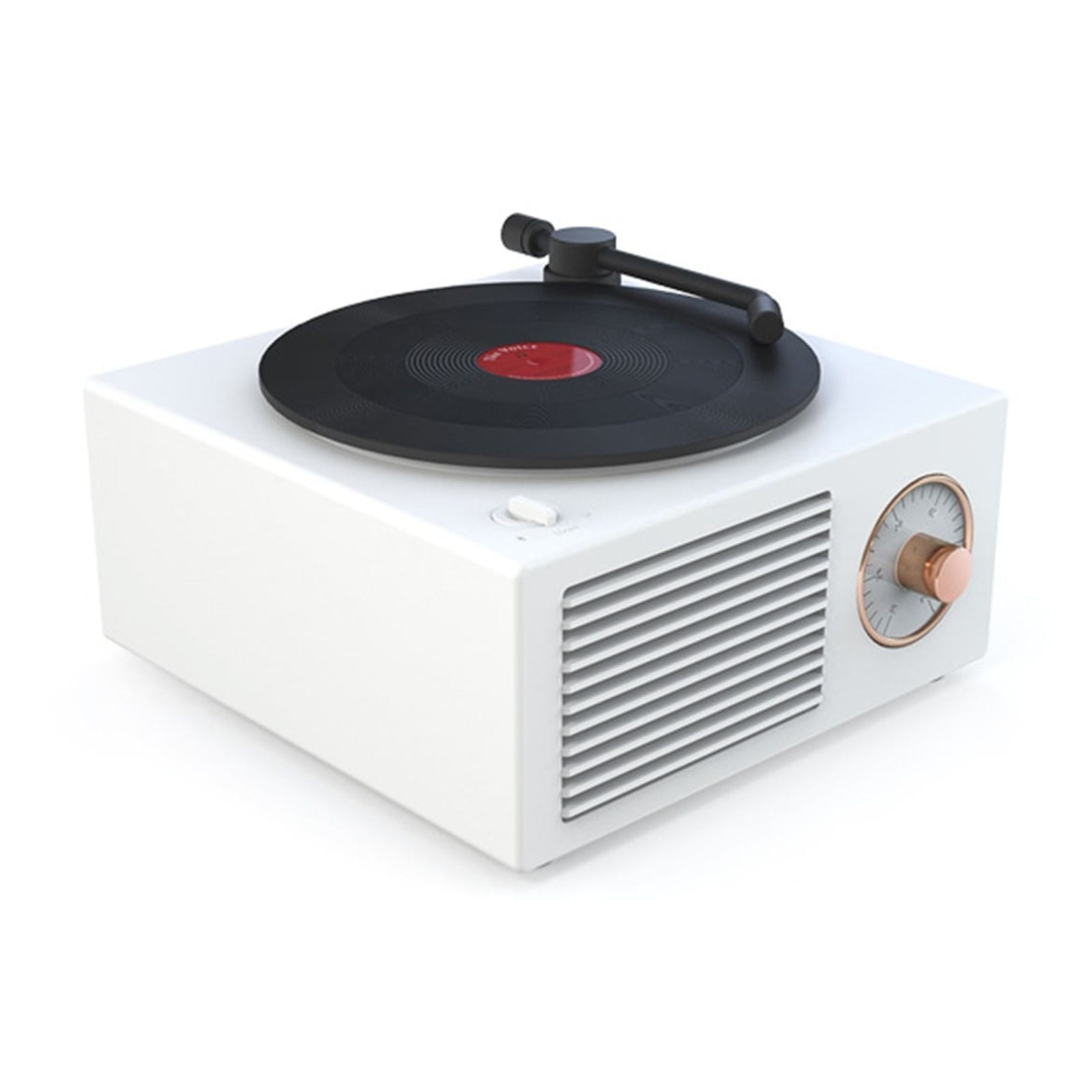 Atomic Vinyl Record Player Wireless Mini Steel Gun Plug-in Vinyl ...