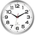 Atomic Wall Clock 10 Inch, Modern Clock Battery Operated Classic Analog ...