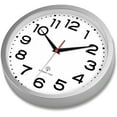 Atomic Wall Clock 10 Inch, Modern Clock Battery Operated Classic Analog ...