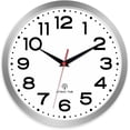 Atomic Wall Clock 14 Inch, Modern Clock Operated Classic Analog ...