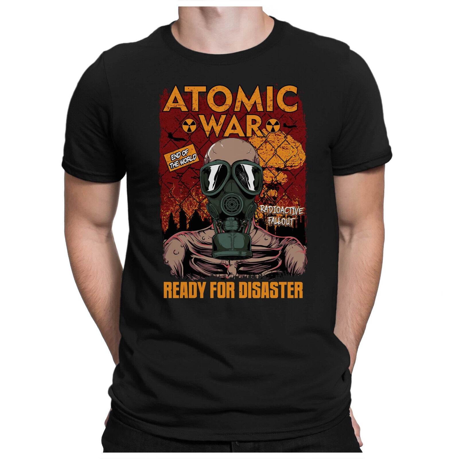 Atomic War | Herren Fun T-Shirt | Krieg Atombombe Nuklear War Nuke ...