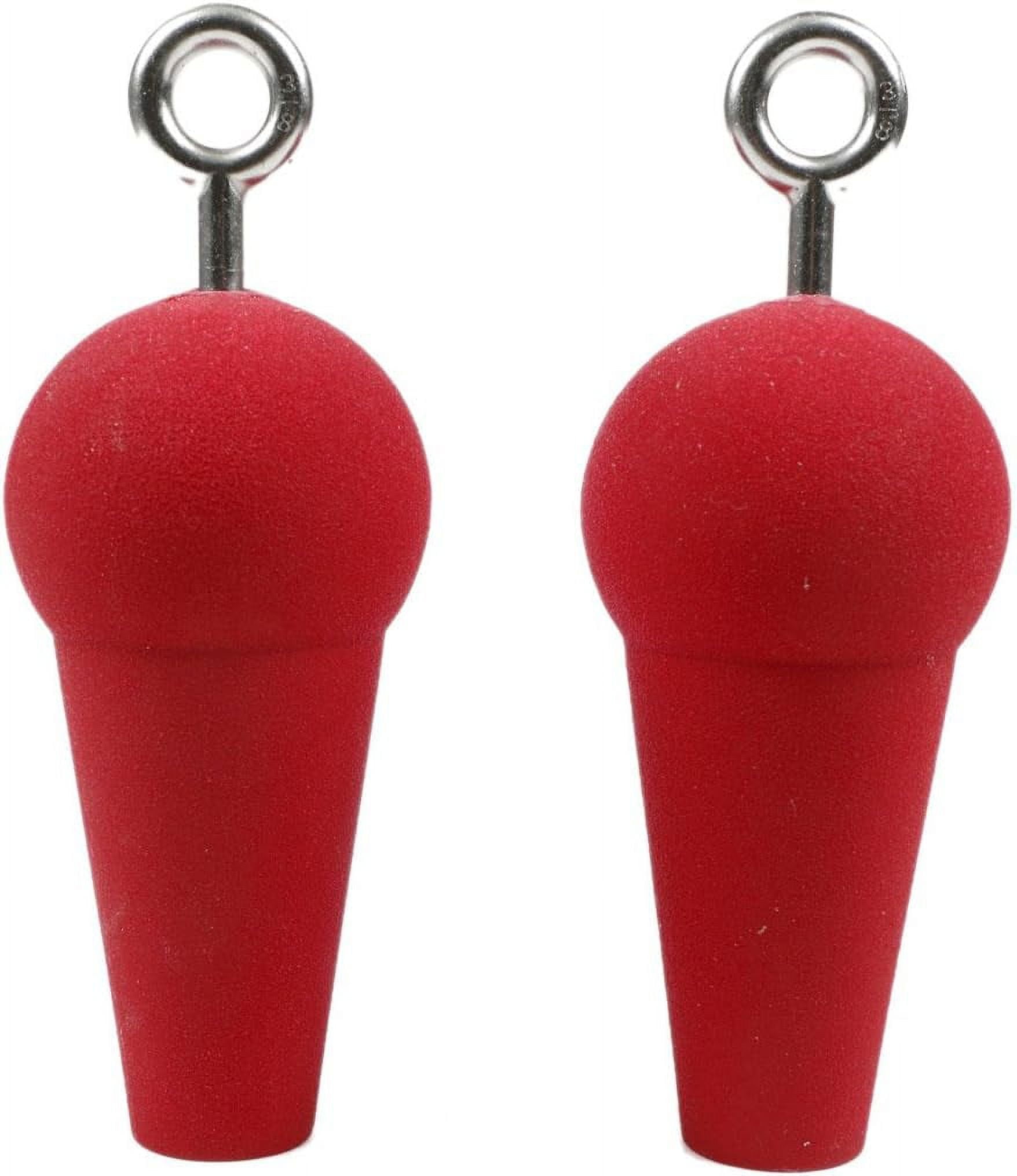 Atomik Rock Climbing Holds 3.5 inch I-Scream Cone Set of 2 in Red ...