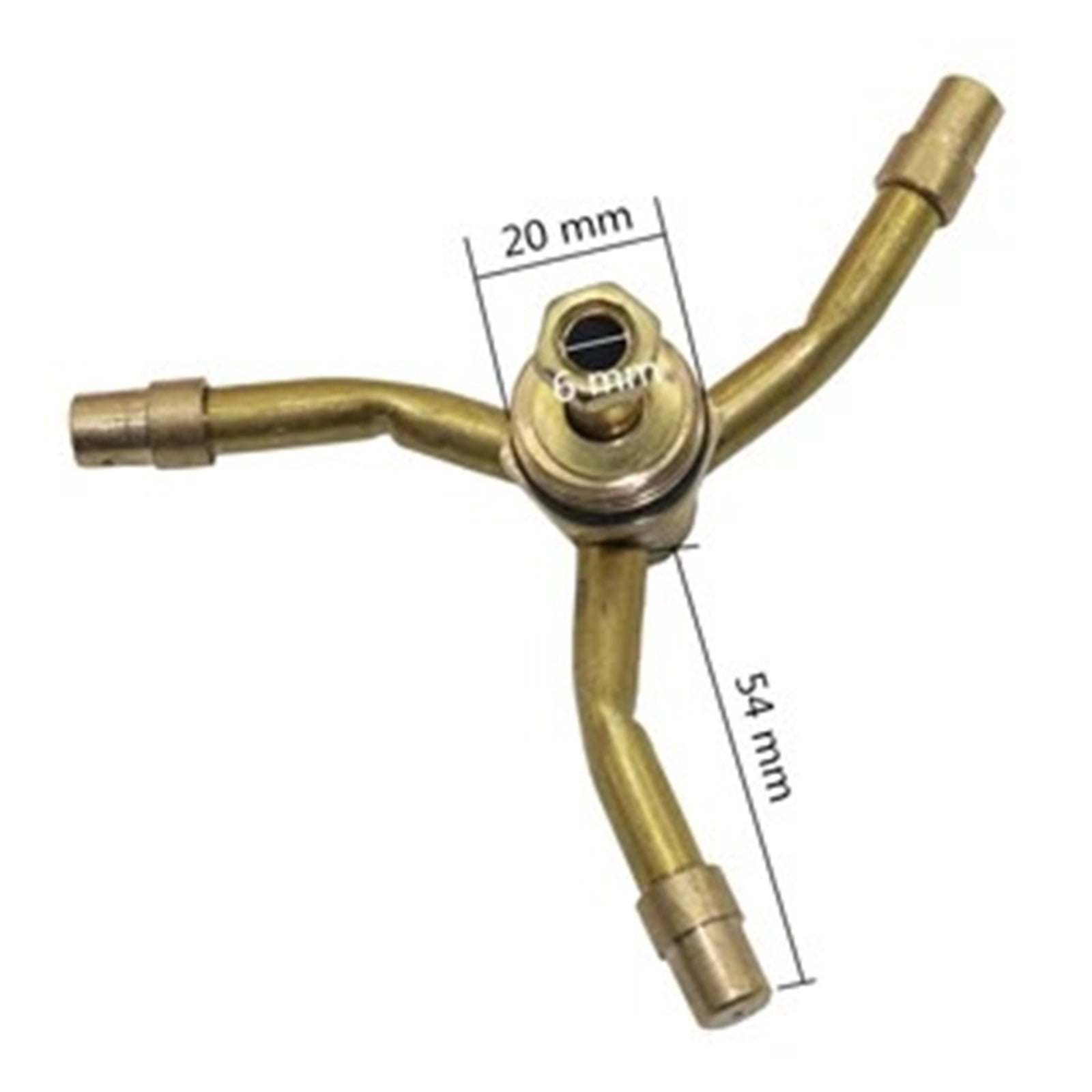 Atomization Micro-Spray Copper Three-Arm Rotation Spray Roof Cooling ...