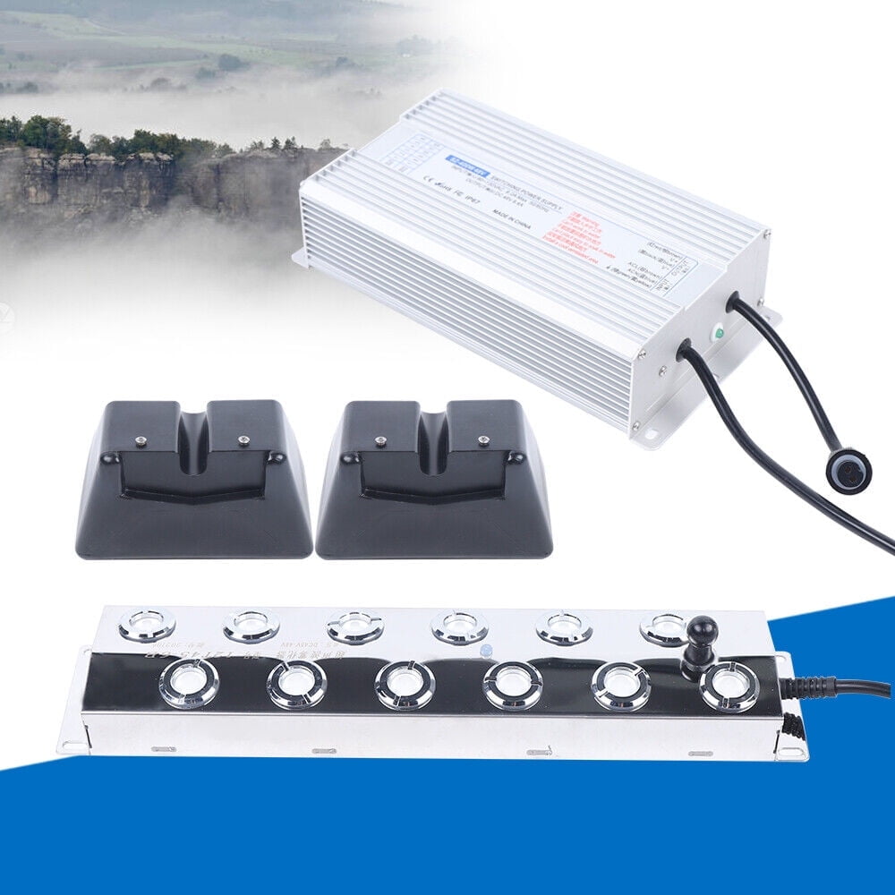 Atomizer Waterproof 12-Head Ultrasonic Mist Maker Pond Fogger Mister ...